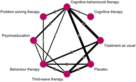 Components of cognitive–behavioural therapy for mitigating core ...